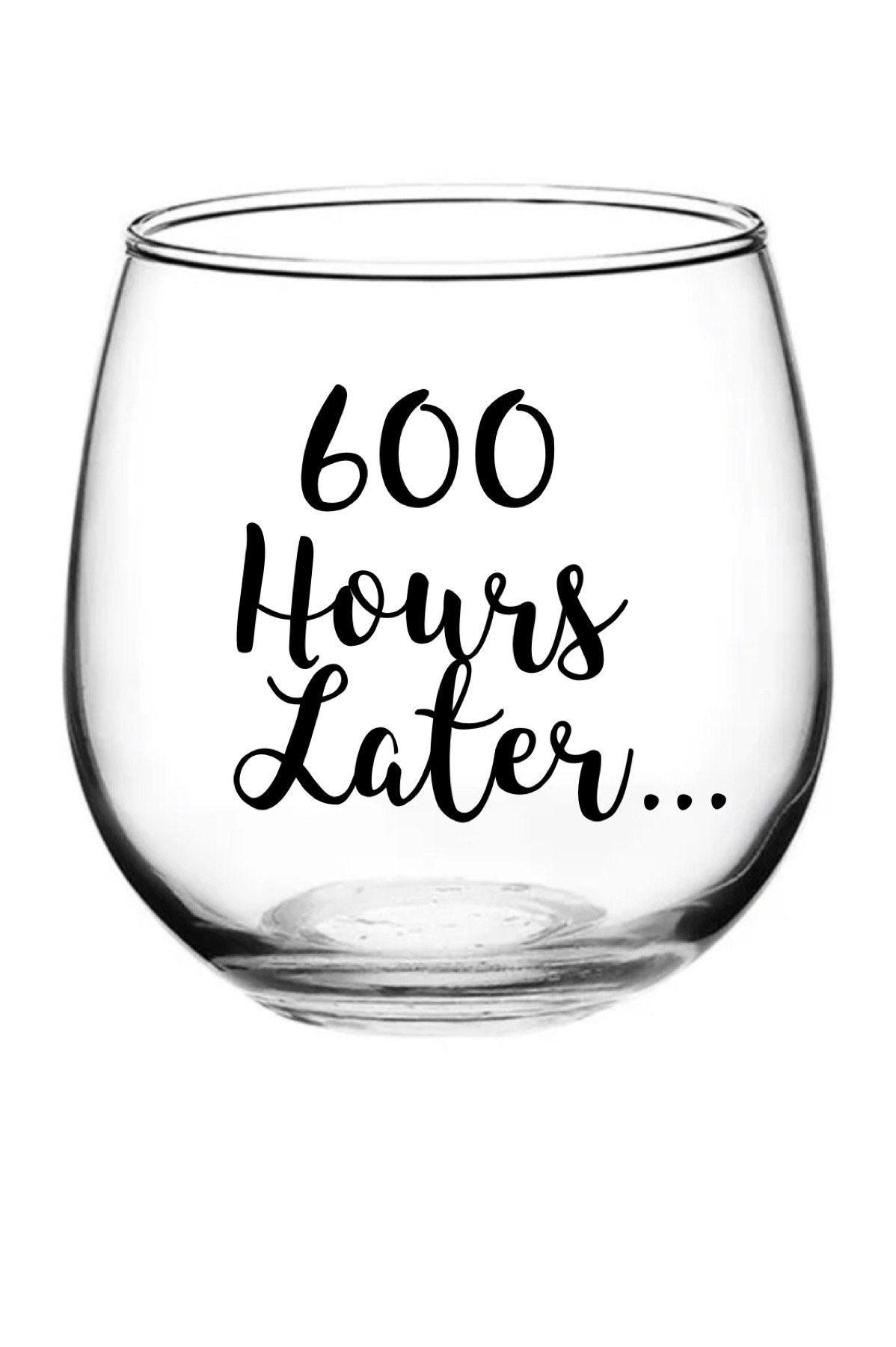 Pioneer School Wine Glass Decal, 600 Hours Later Vinyl Sticker - Etsy
