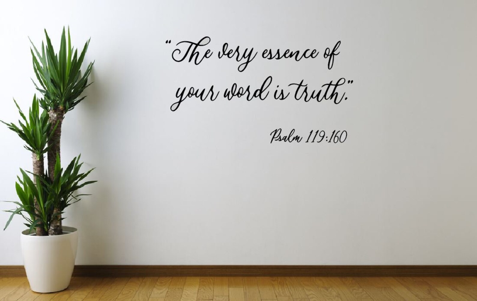 JW 2023 Year Text, Scripture Wall Decal, JW Wall Art, Psalm 119:160, JW ...
