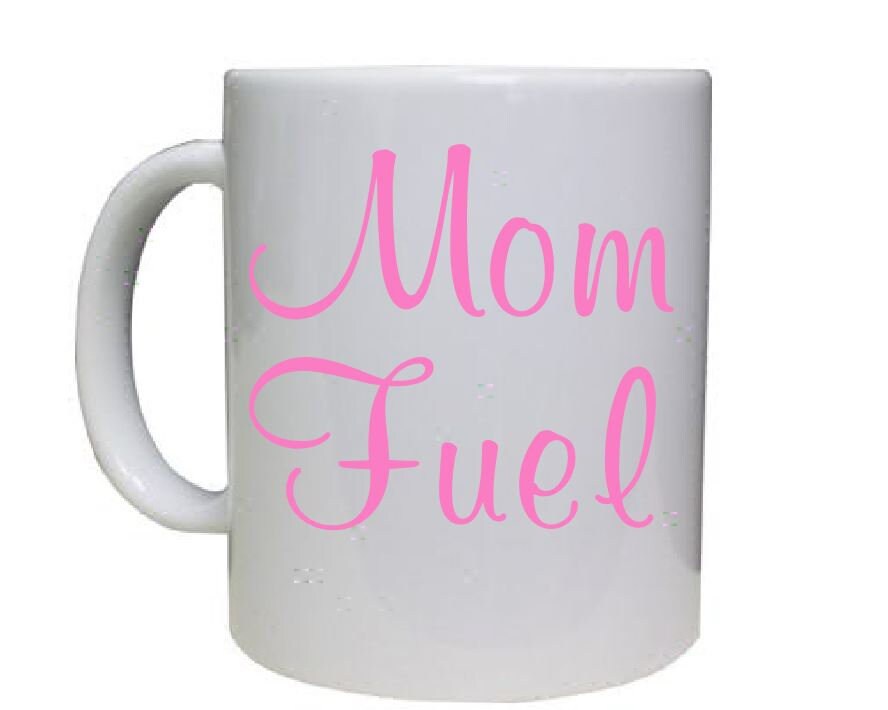 Mom Fuel Mug Decals Custom Coffee Mug Custom Water Bottle | Etsy