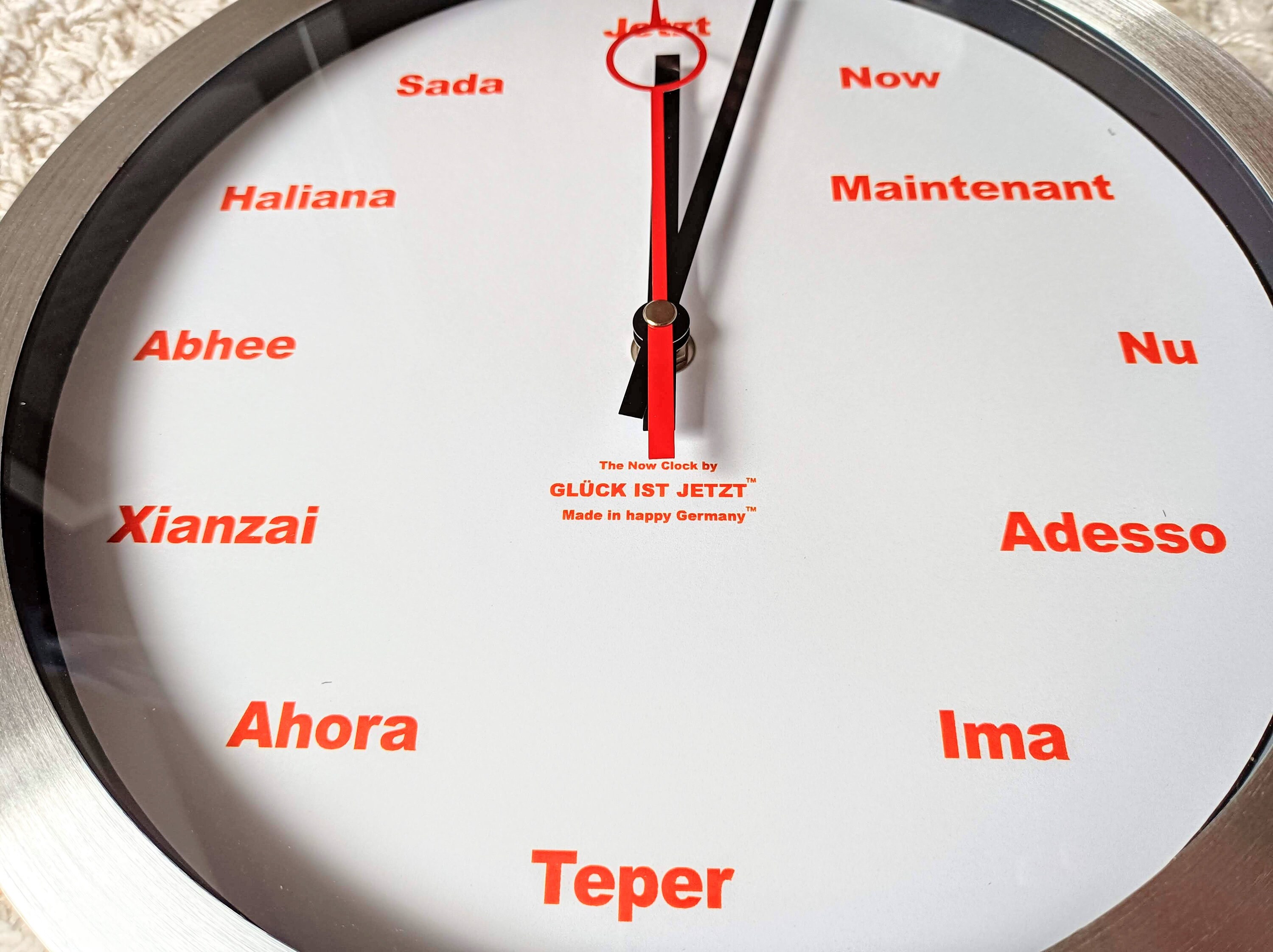 The Now Clock - Etsy