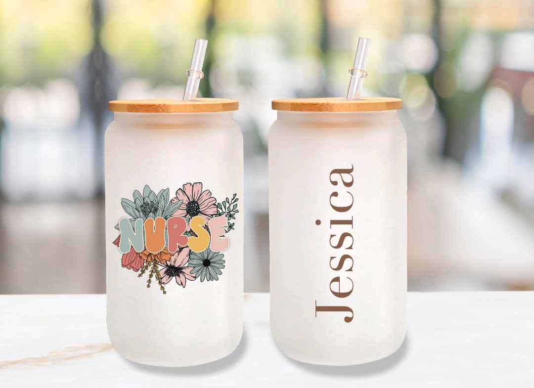 Nurse Cup, Iced Coffee Nurse Cup, Nurse Appreciation, Nurse Gift ...