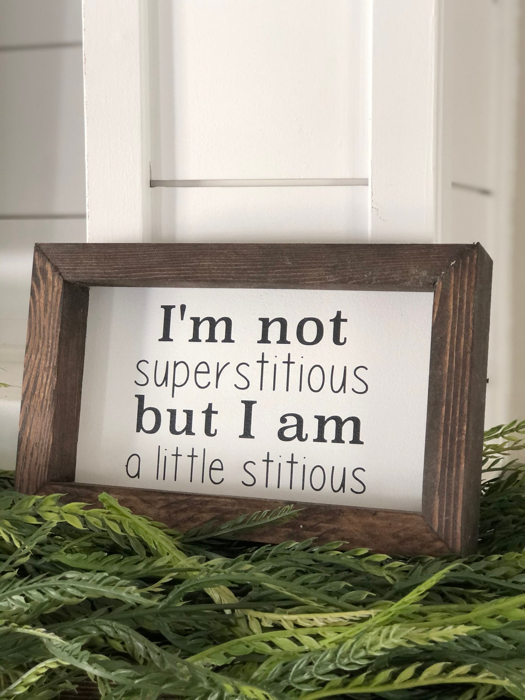 I'm Not Superstitious - Etsy