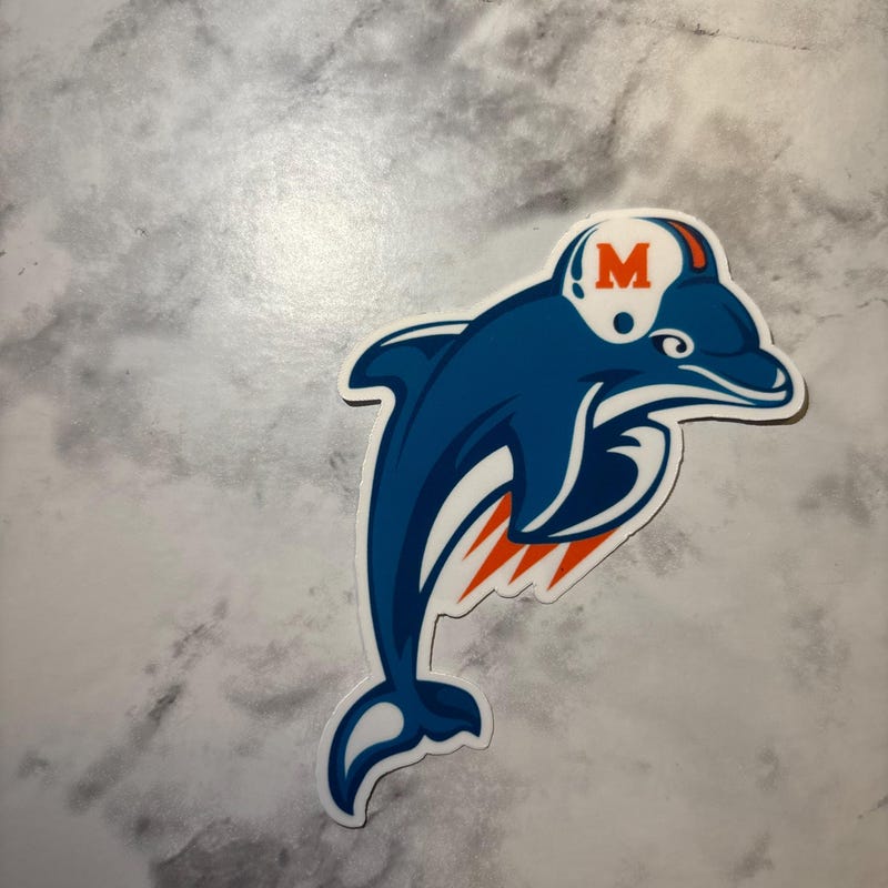 Dolphin Sticker - Etsy