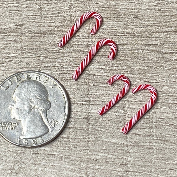 Miniature Candy Canes - Etsy
