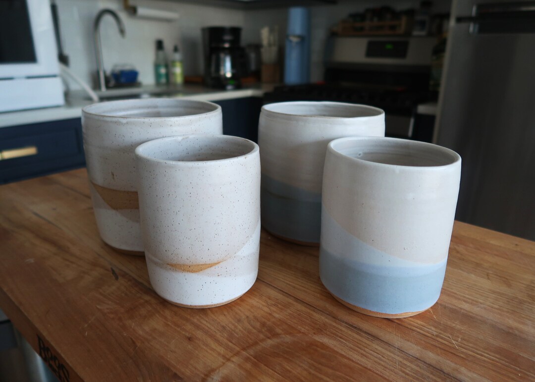 SALE! 50% off - Handmade Criss-cross Utensil Holder – Ceramic Crock in ...