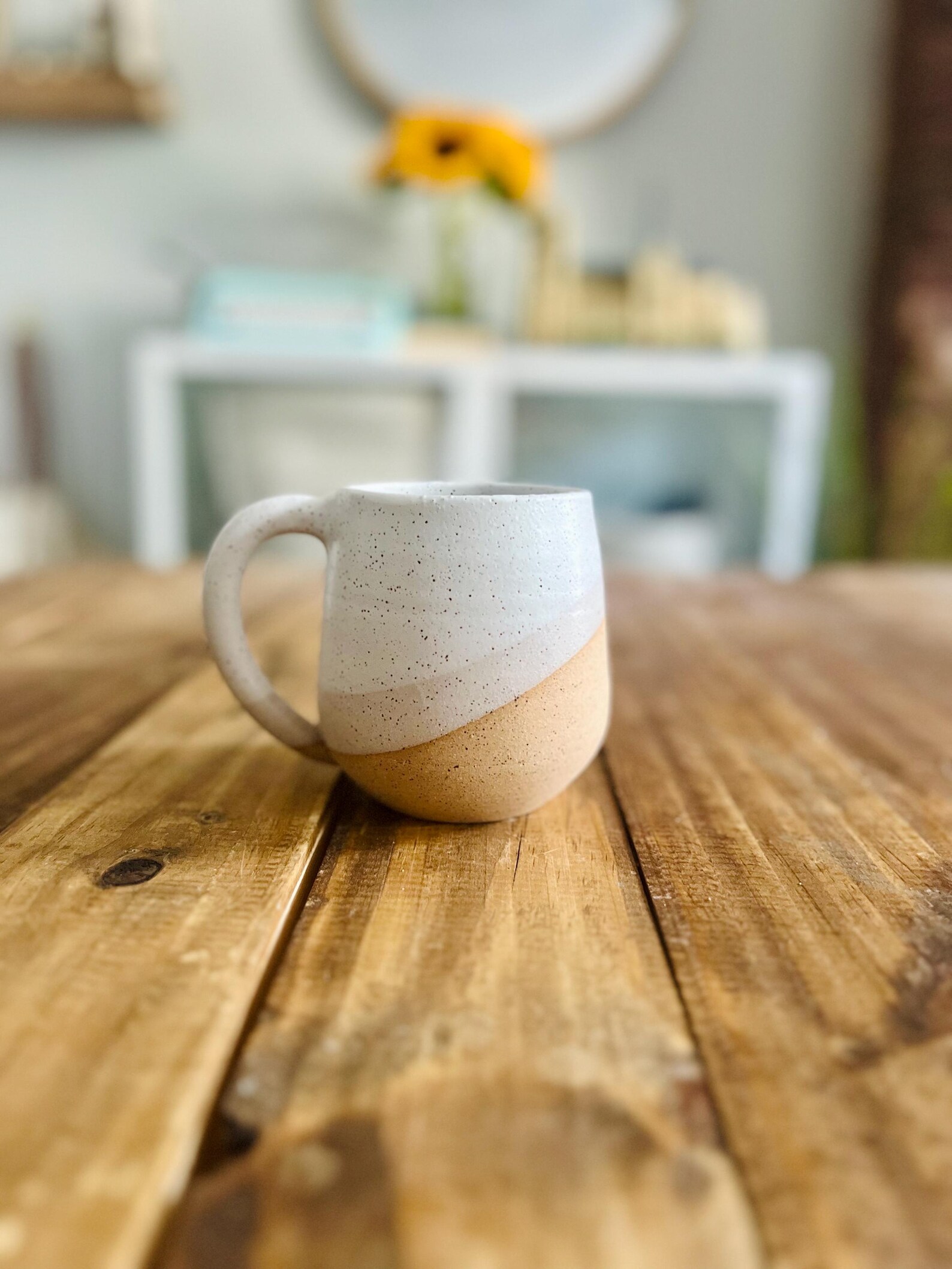 Round Bottom Mugs Handmade Ceramic Kitchenware Color Options - Etsy