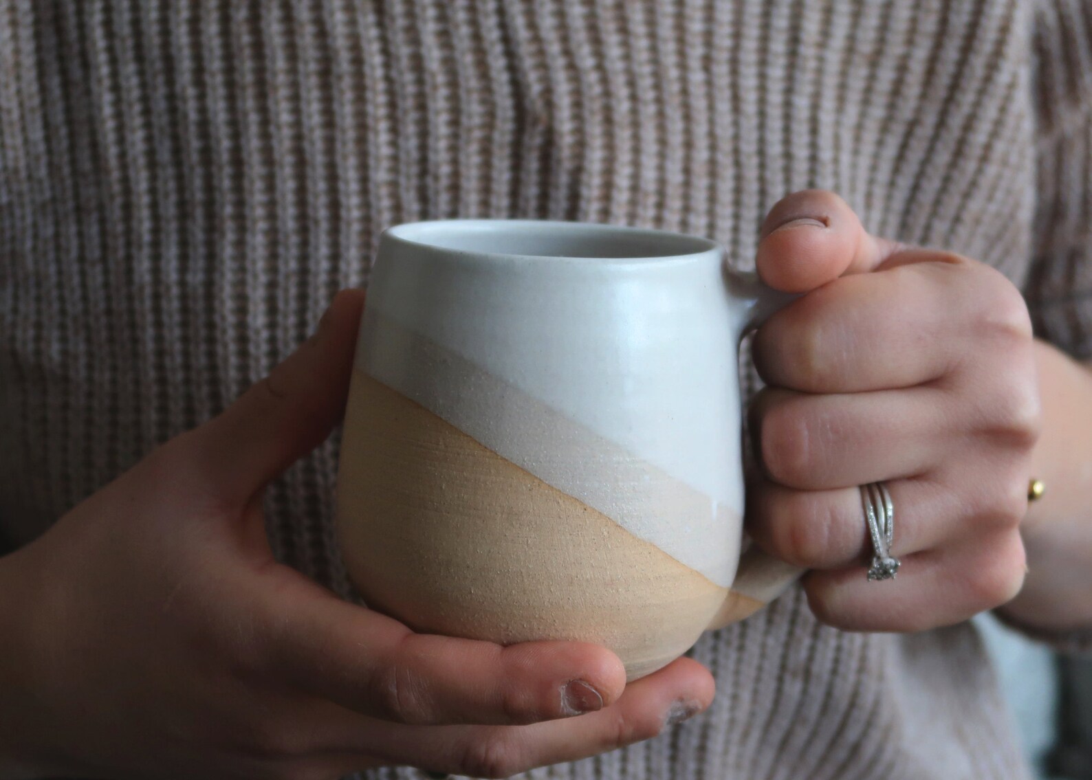 Round Bottom Mugs Handmade Ceramic Kitchenware Color Options - Etsy