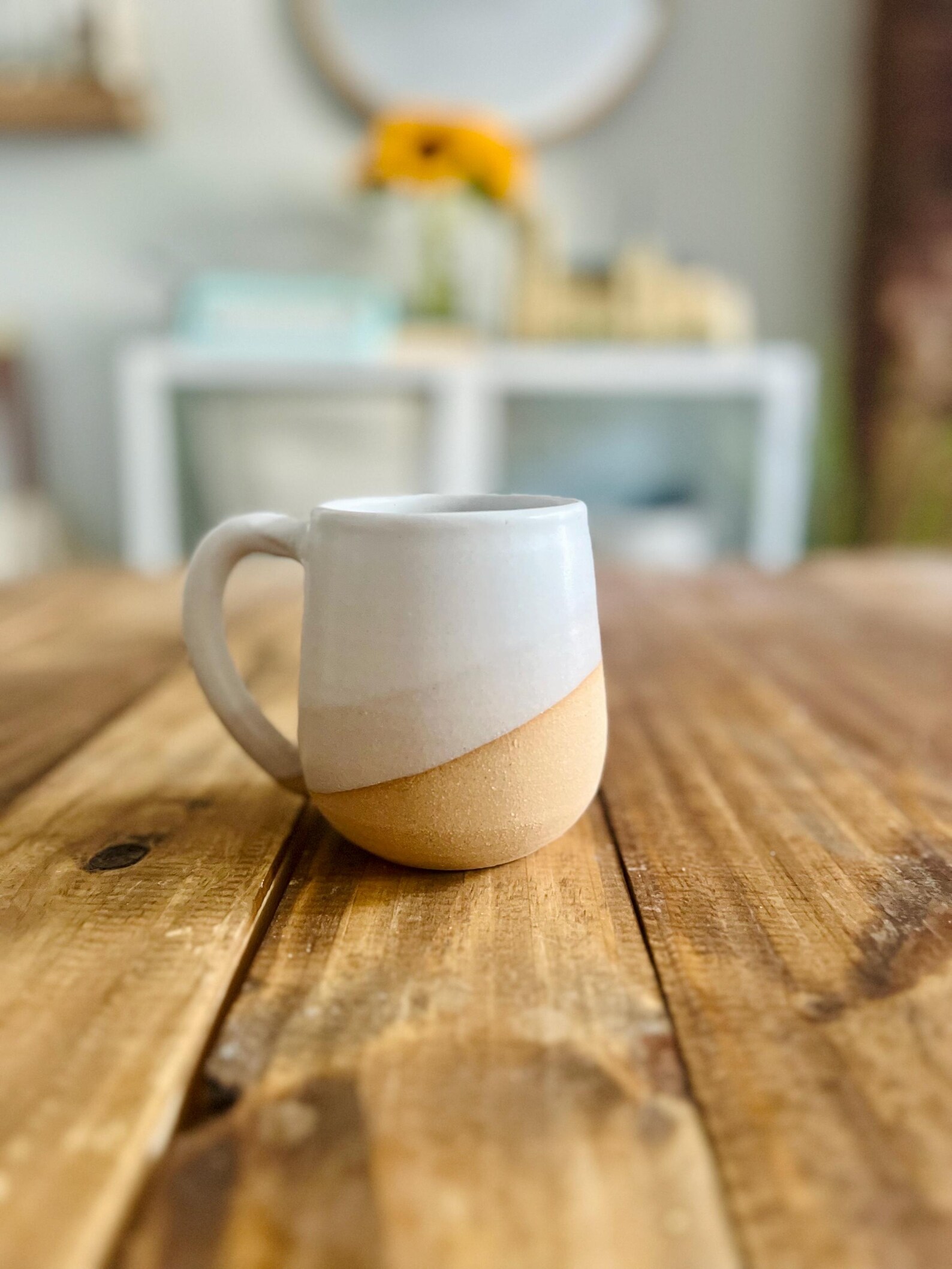 Round Bottom Mugs Handmade Ceramic Kitchenware Color Options - Etsy