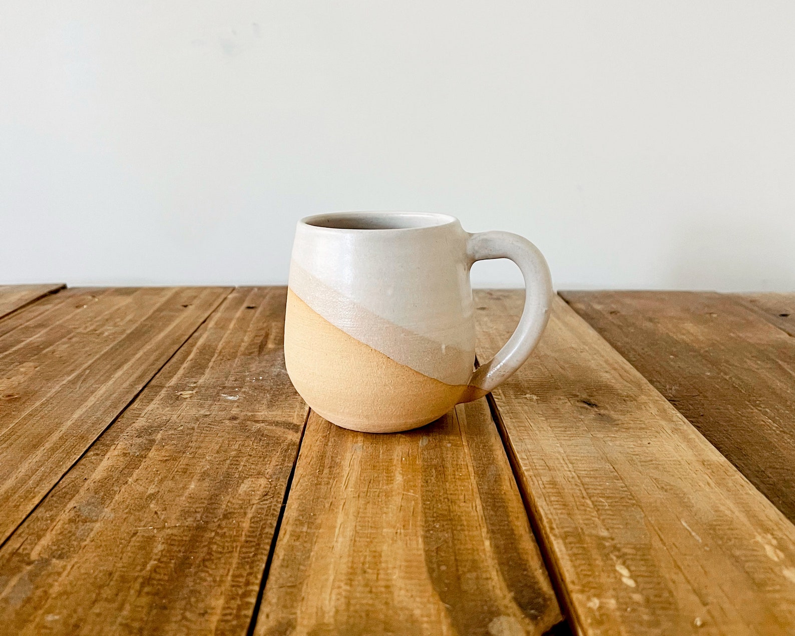 Round Bottom Mugs Handmade Ceramic Kitchenware Color Options - Etsy