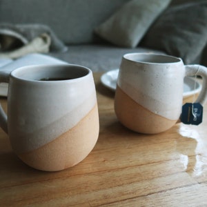 Round Bottom Mugs - Handmade Ceramic Kitchenware - Color Options - Etsy