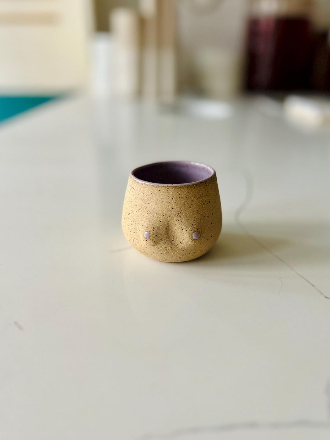 NEW Boob Cup- Fun Colors- Handmade Ceramic Mug - Fun & Functional Gift ...