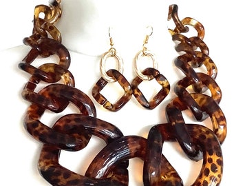 Tortoise Shell Necklace | Etsy