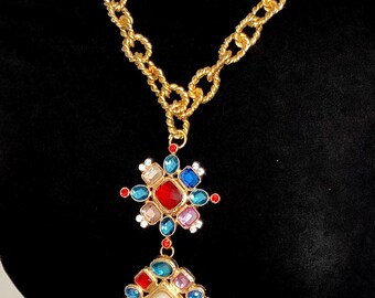 Big Pendant Necklace - Etsy