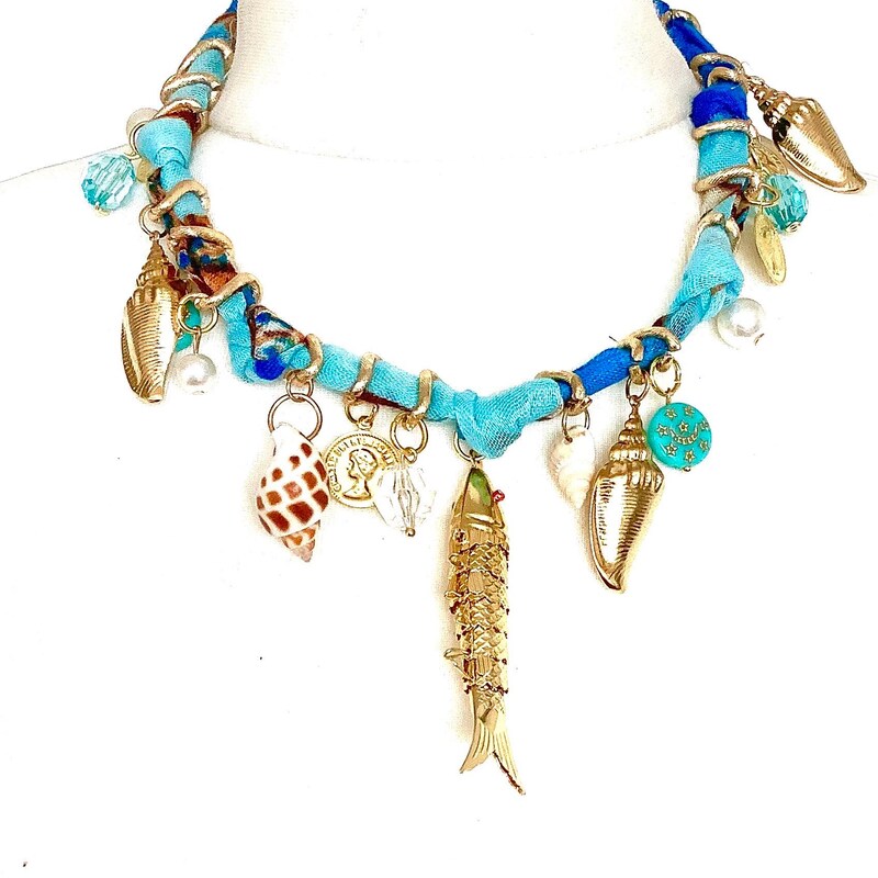 Sea Life Necklace - Etsy