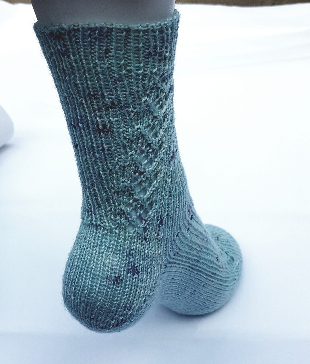 Winding Path Lace Socks Knitting Pattern as Pdf - Etsy