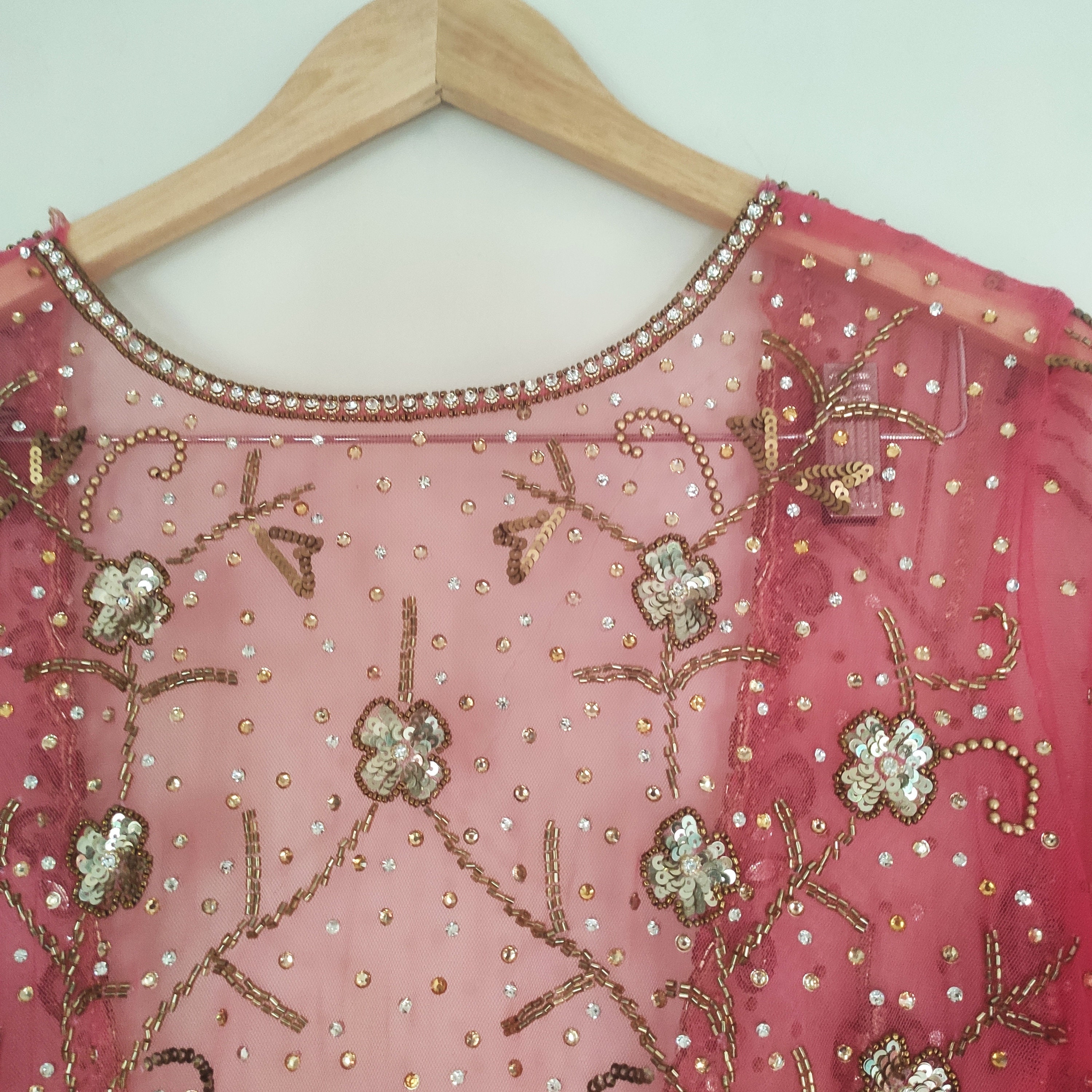 Heavy Embroidery Jacket Duster Coat With Gold Handwork. Indian | Etsy