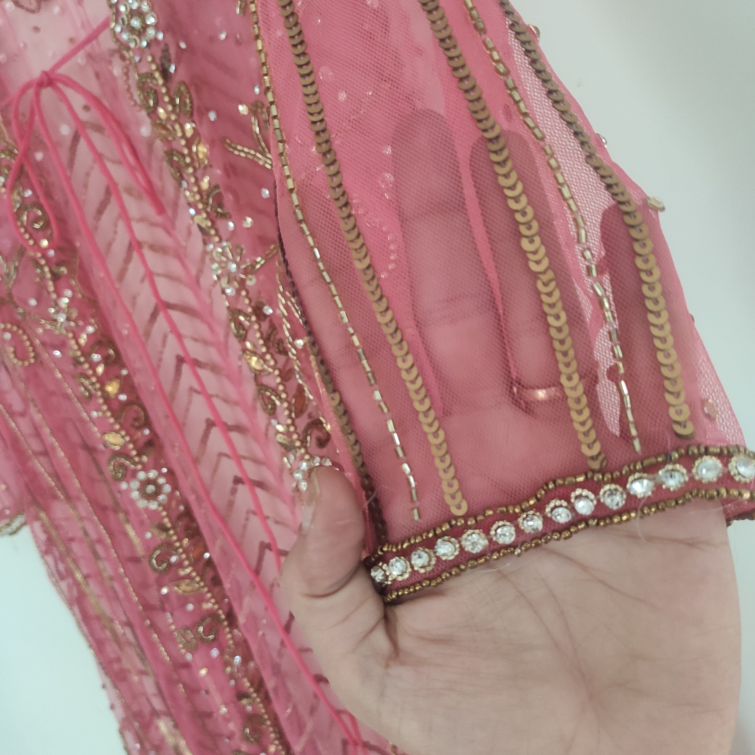 Heavy Embroidery Jacket Duster Coat With Gold Handwork. Indian | Etsy