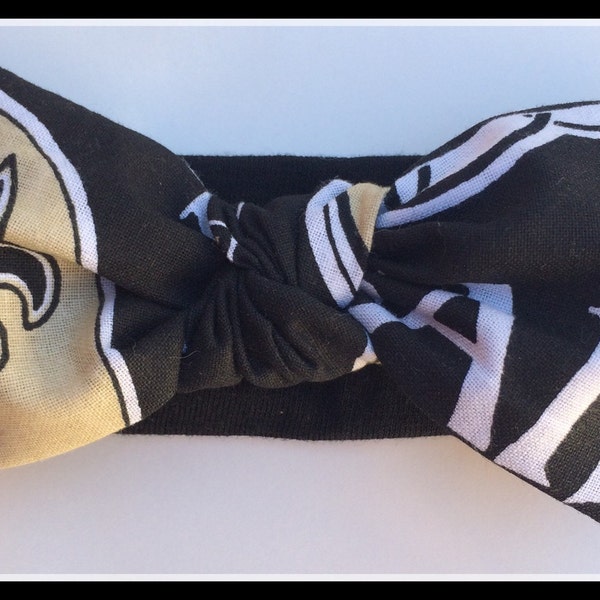 Saints Headband - Etsy