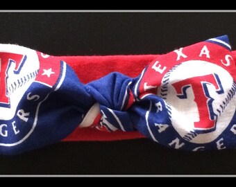 Texas Rangers Headband - Etsy