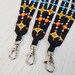 Peyote Beaded Lanyard, ID Tag Lanyard, Native American Made Lanyard ...
