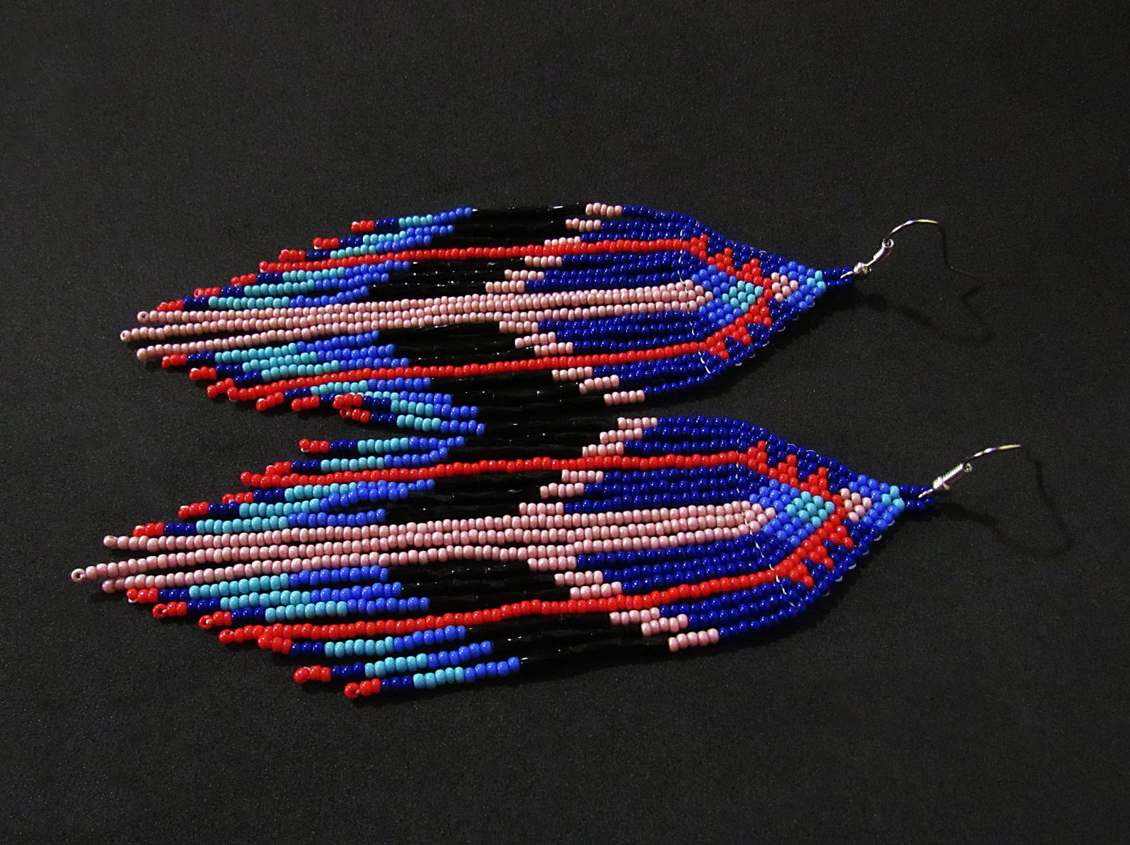 Native American Beaded Jewelry, Native American Beaded Earrings, Boho ...