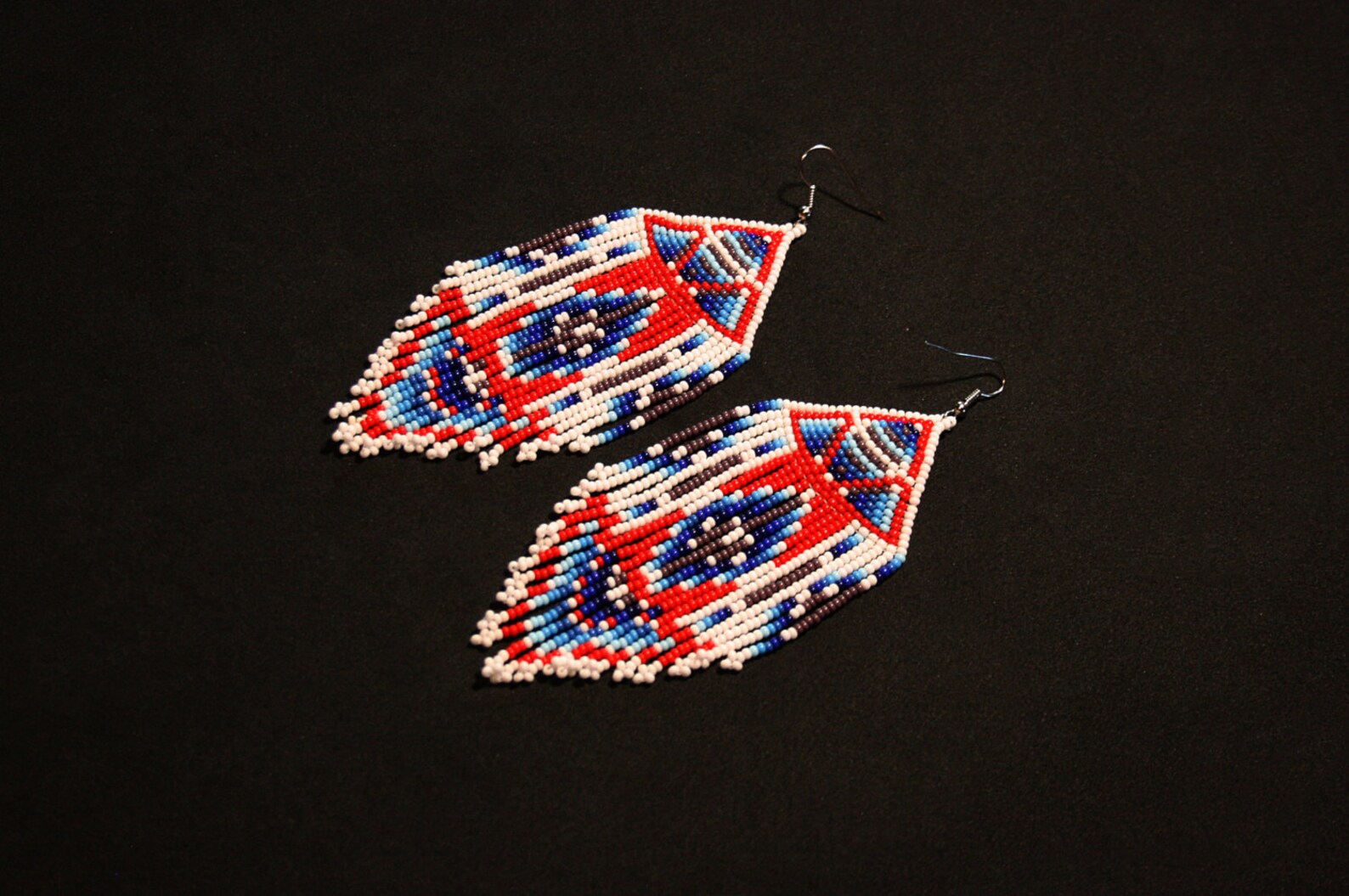 Geometric Aztec Earrings Tribal Earrings Native American - Etsy