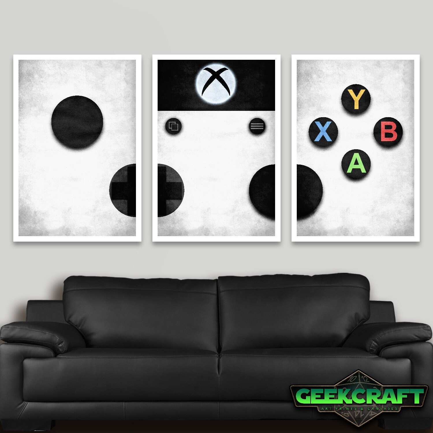 Xbox Art Xbox One Print Set | Etsy