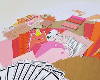 Pink Themed Penpal/ Snail Mail Kit Letter Writing Kit - Etsy