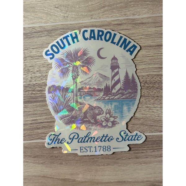 Palmetto Tree Decal - Etsy