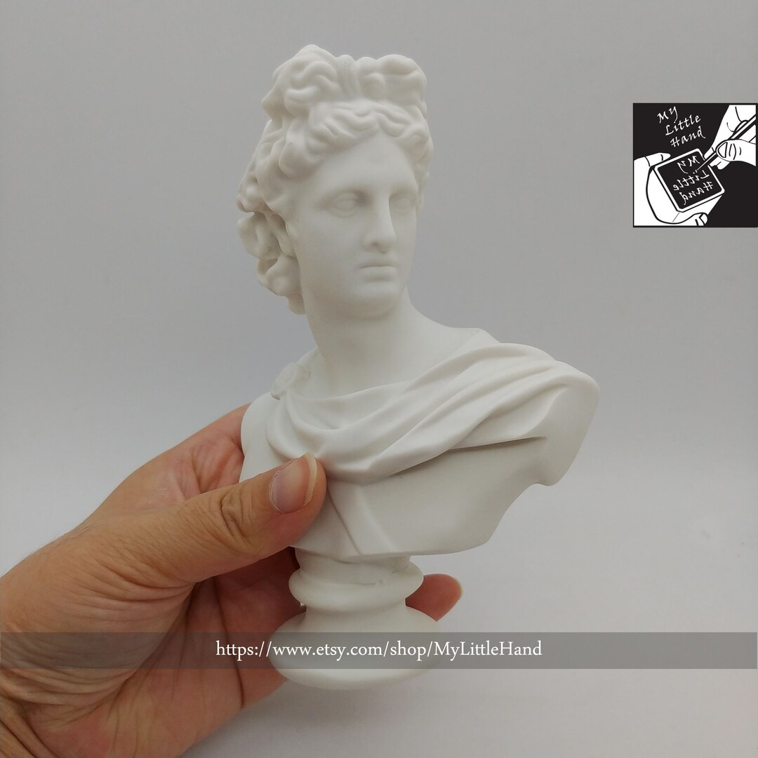 Apollo Figurines & Statue - Resin Sketch Plaster Statue (tall: 15cm) - Etsy