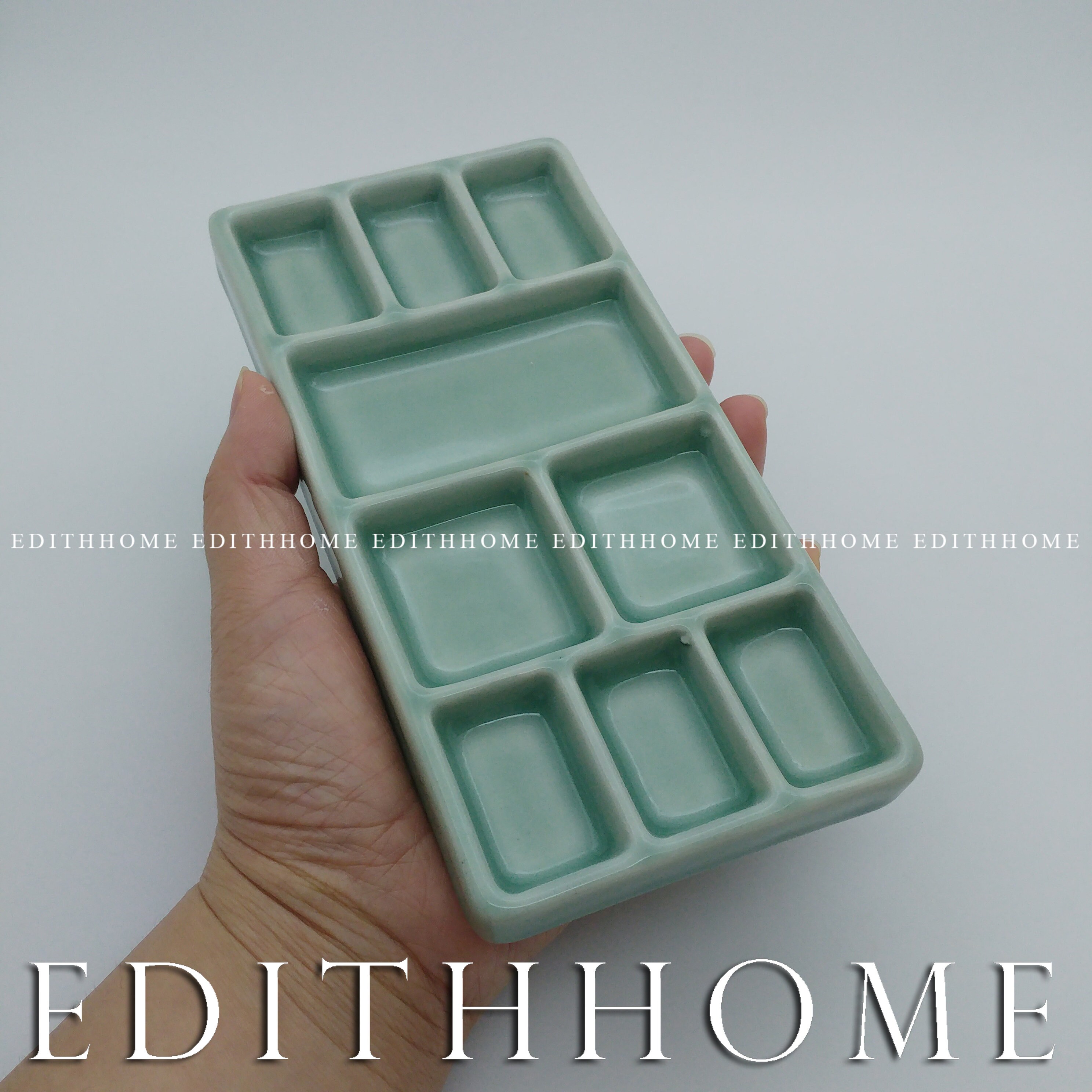 Rare Light Green Porcelain Palette for Chinese Water Color - Etsy