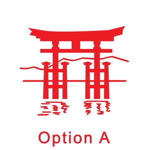Torii Gate Stone Seal - 2cm Japan Torii Gate Stamp Chop W/. Gift Box - Etsy