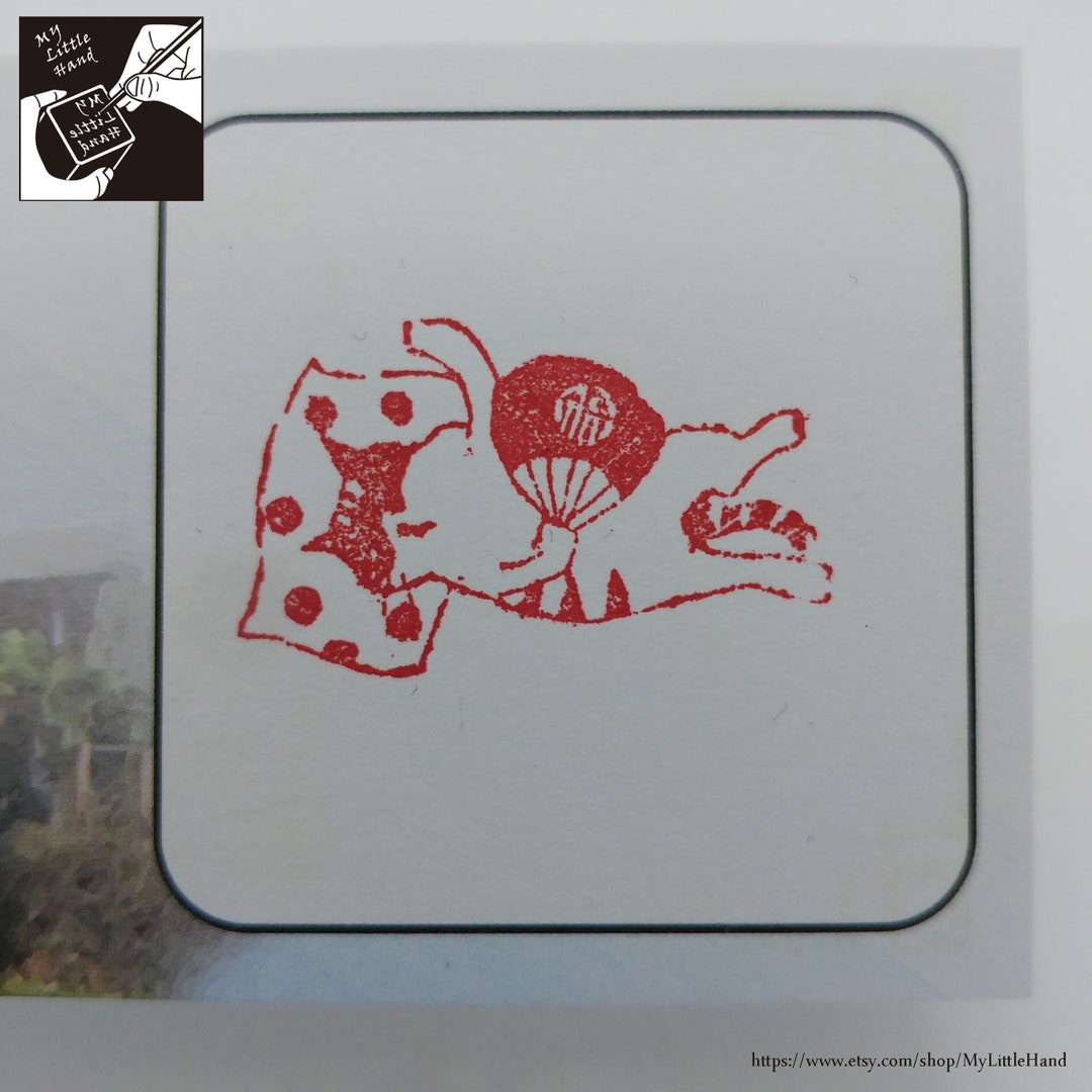 Cat Stone Seal - Chinese Stamp [sleeping Cat] Chop W/. Gift Box - Etsy