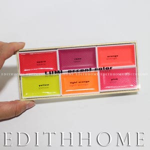 Japanese Kissho Gansai Solid Watercolor Paint LUMI Accent Colors (made ...