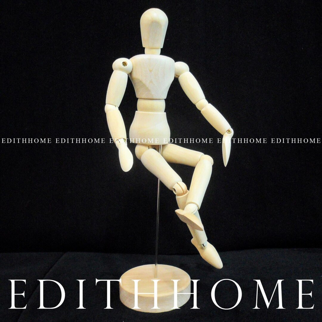 Artist's Model Figure for Sketch Drawing Painting Art Wood Human Puppet ...