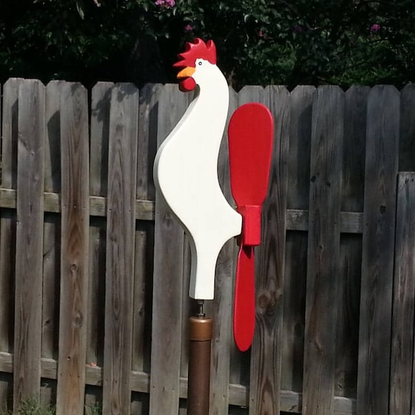 Rooster Wind Spinner Png - Etsy