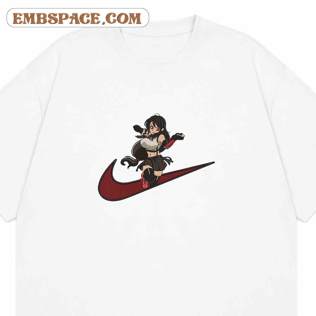 Tifa Lockhart Embroidery Sweatshirt, Final Fantasy Embroidery Shirt ...