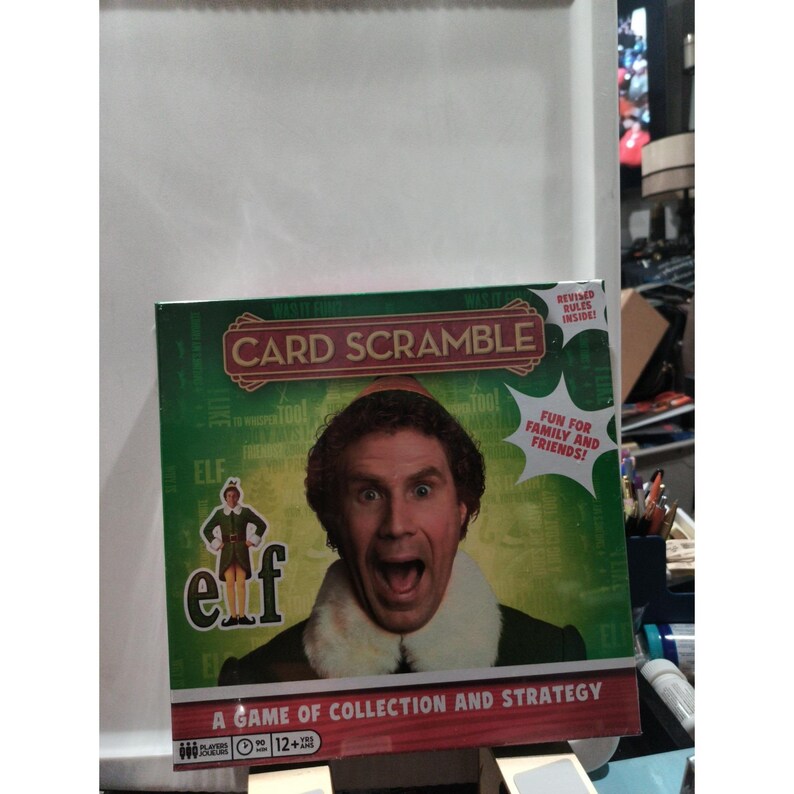 Elf Card Scramble A Game of Collection and Strategy Board Game ...