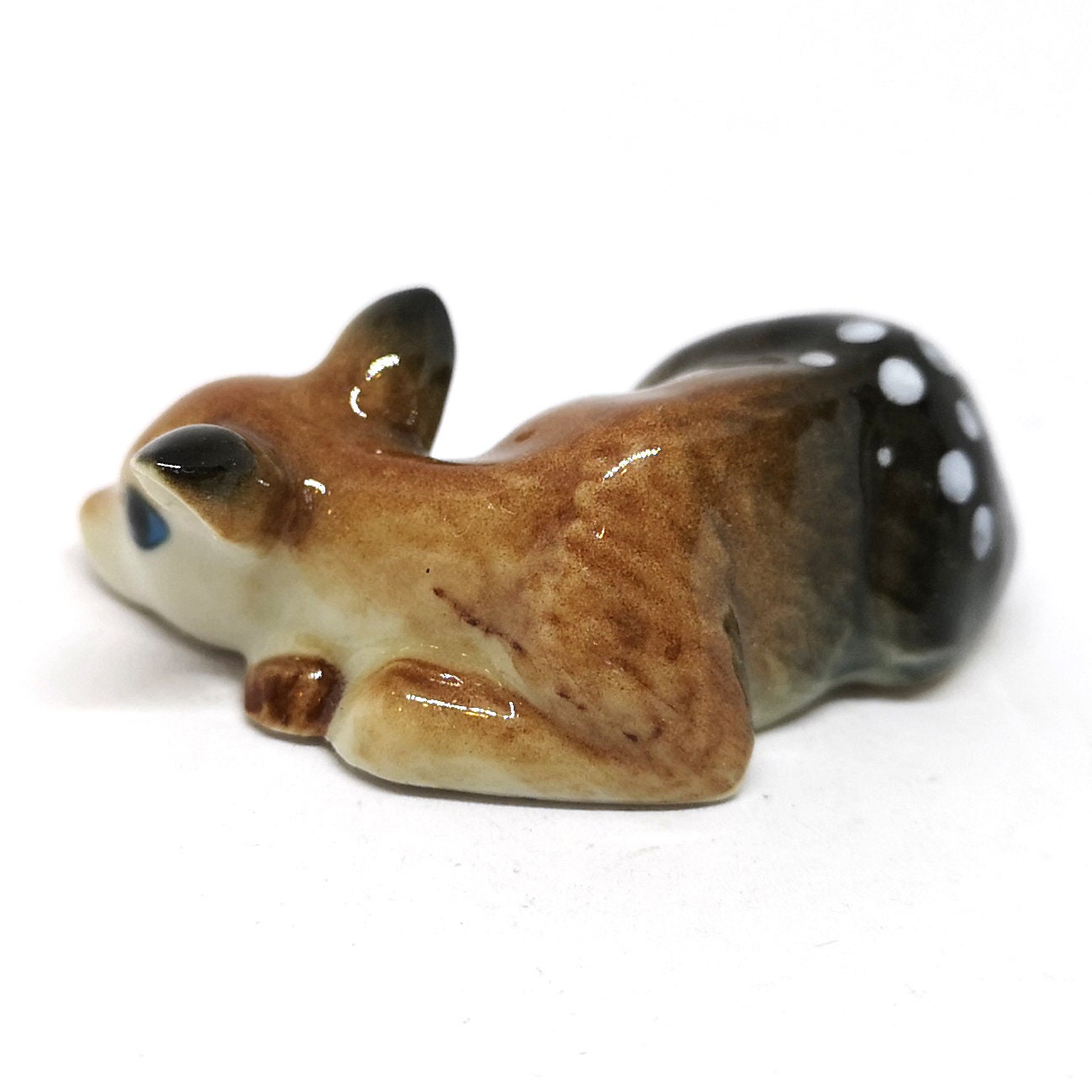 Hand-painted Ceramic Deer Figurine: Collectible Wildlife Art - Etsy