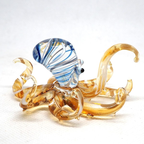 Blown Glass Octopus - Etsy
