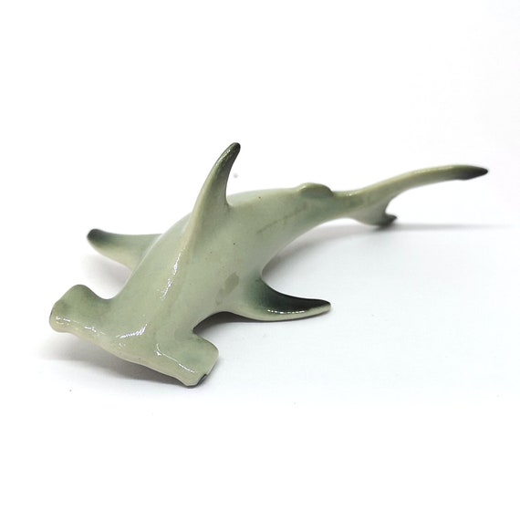 Art & Collectibles ZOOCRAFT Hammerhead Shark Fish Figurine Ceramic Hand ...