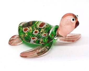 Art Glass Turtle | Etsy
