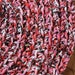 Rag Rug, Pink and White Rag Rug, 20 Small Round Rag Rug, Table Setting ...