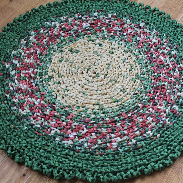 Rag Rug - Etsy