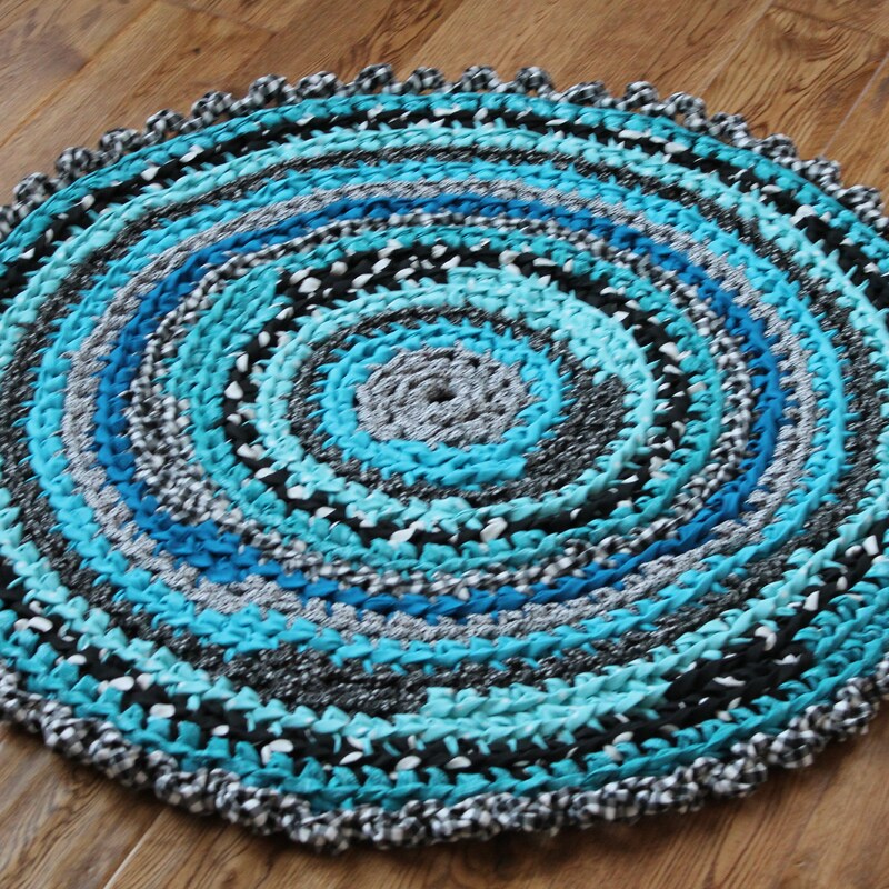 Twined Rag Rugs - Etsy