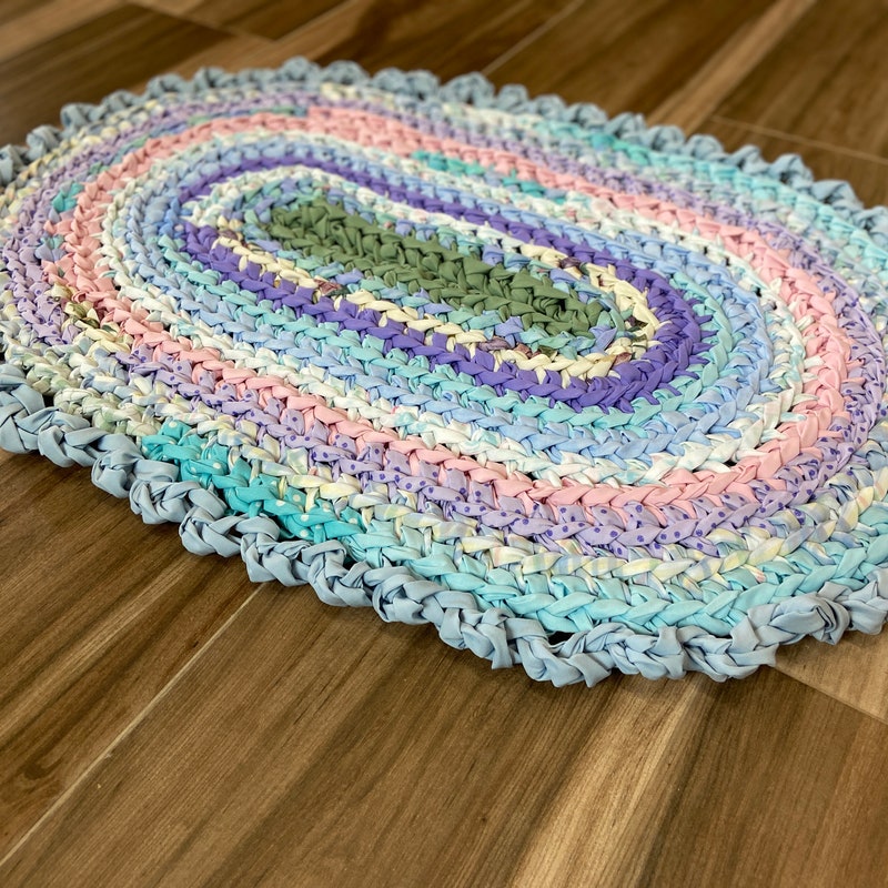 Crochet Rag Rug - Etsy