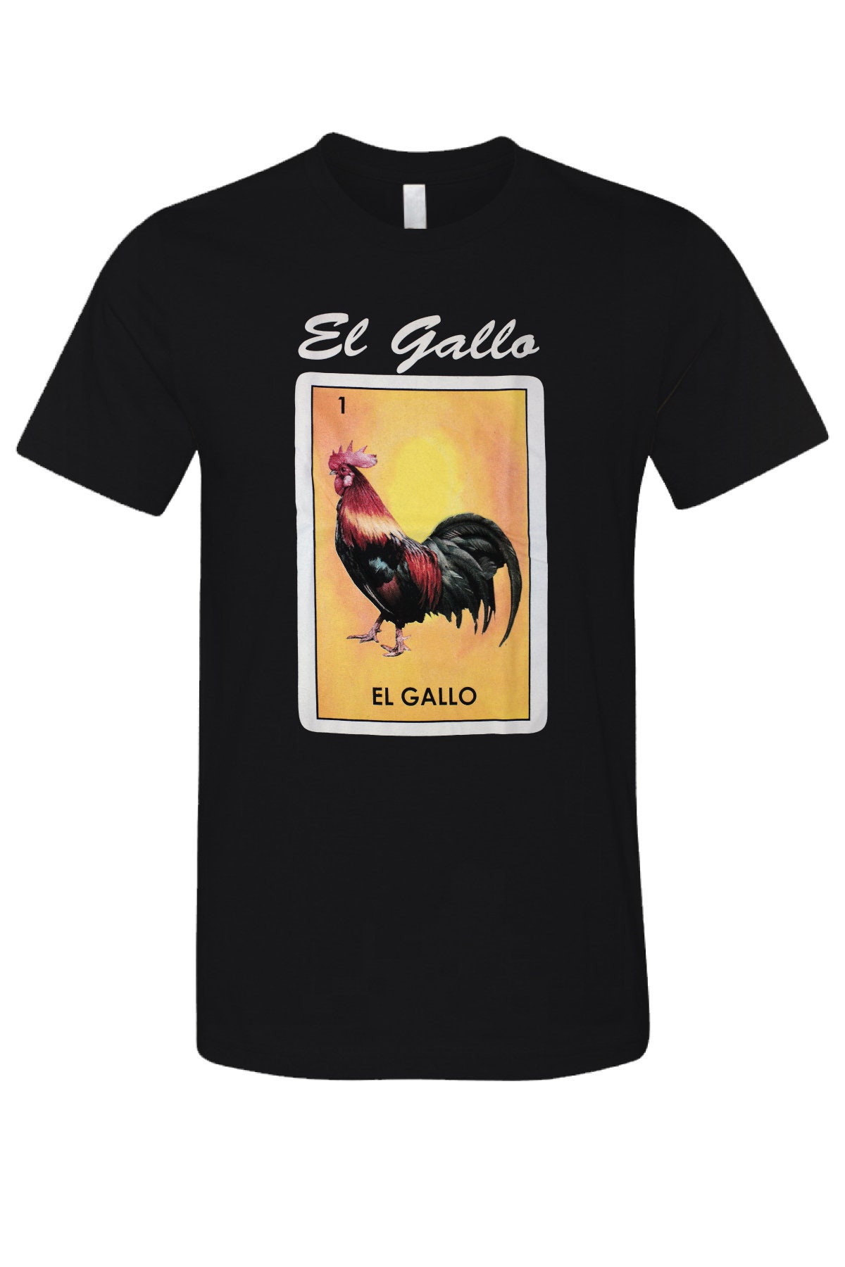 El Gallo Loteria Mexican Bingo T-shirt Novelty Funny Family - Etsy ...