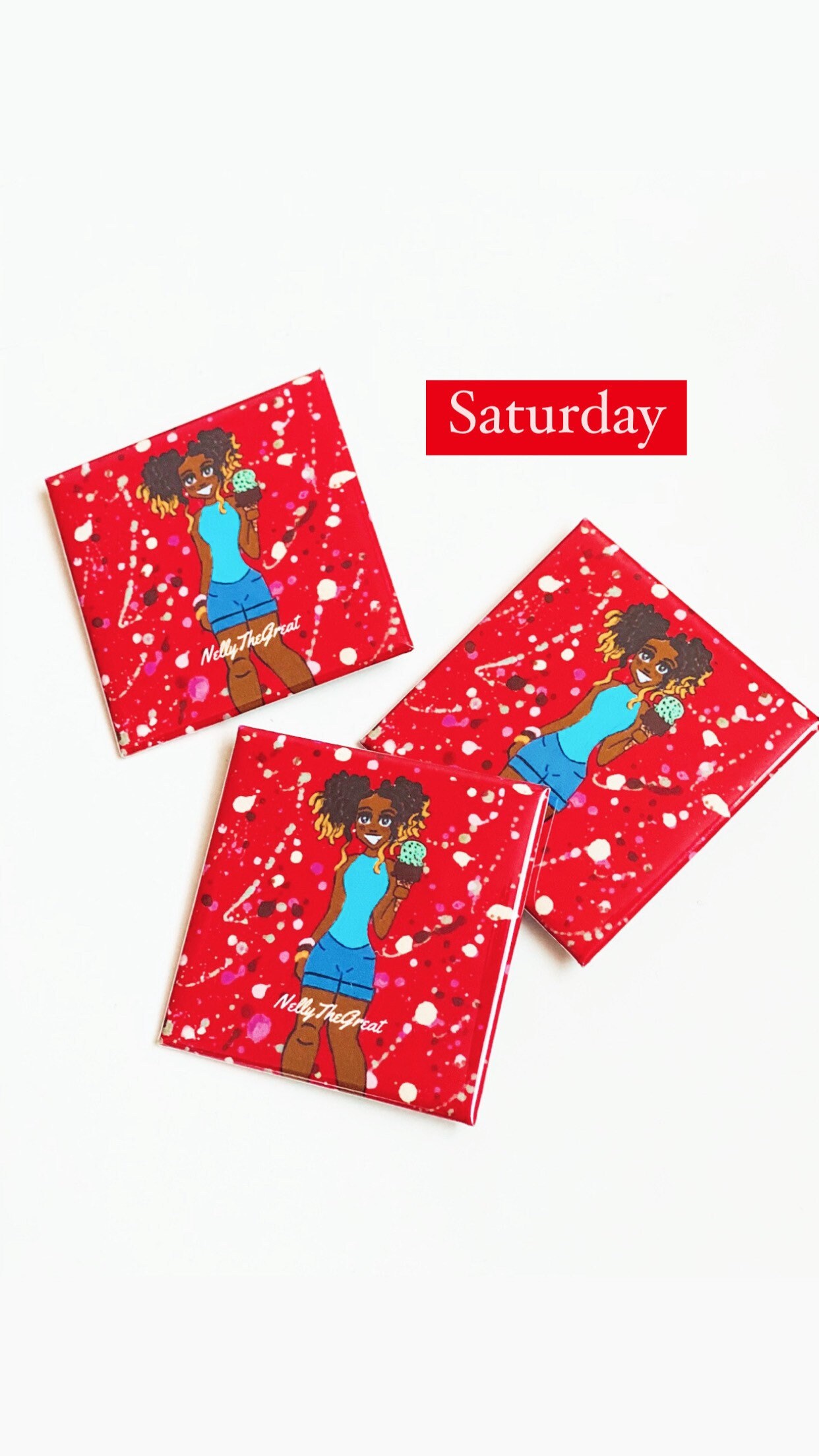 2-inch Square Button - Etsy