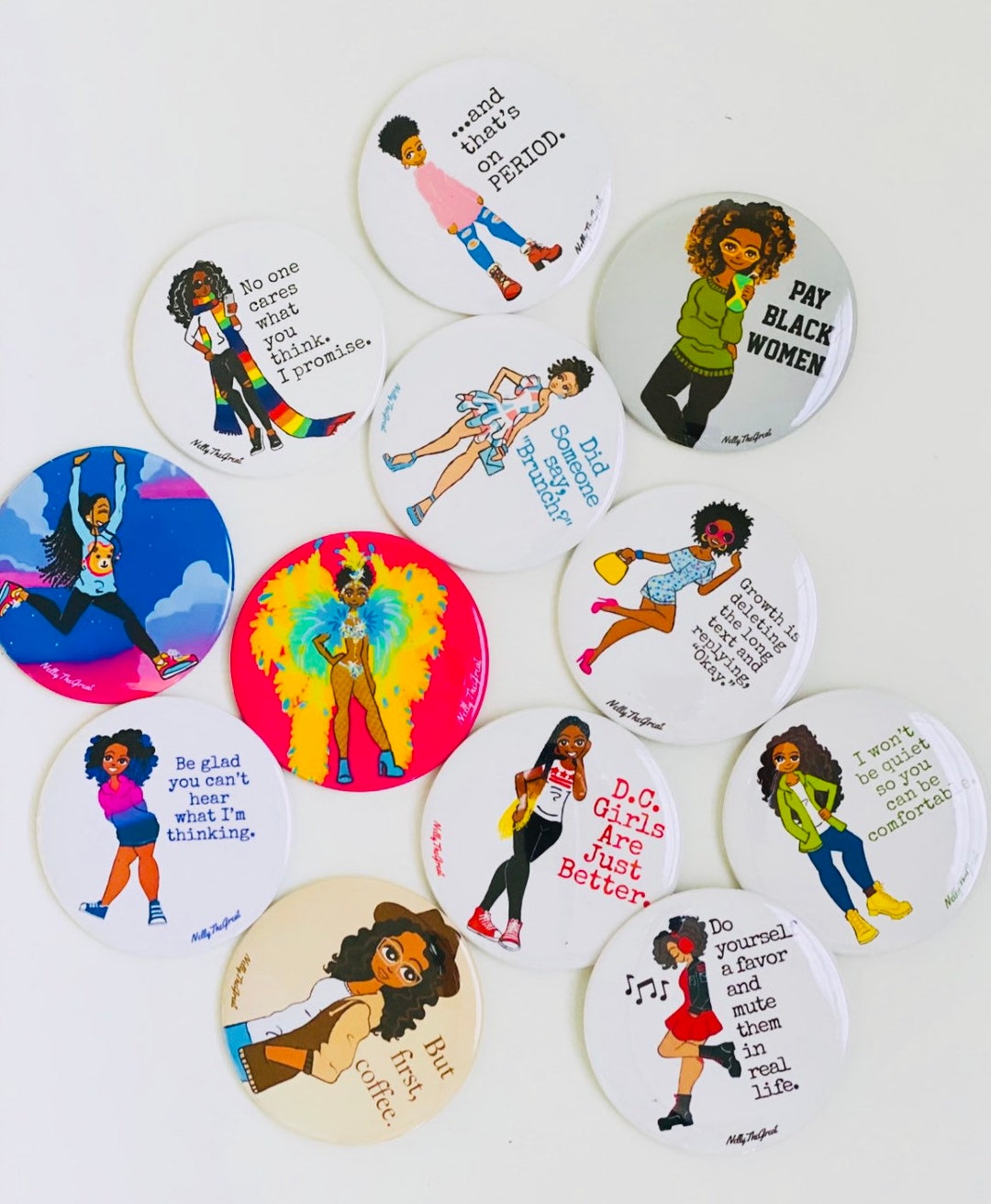 3-inch Buttons - Etsy