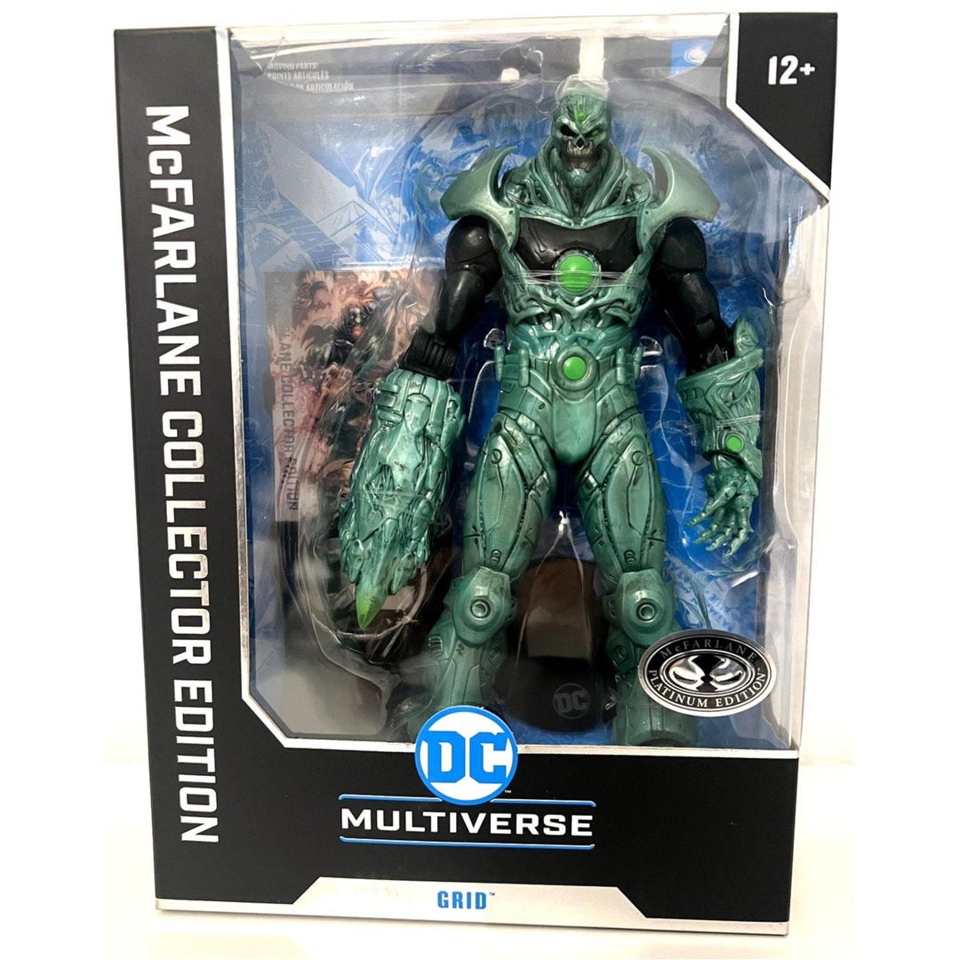 Mcfarlane DC Multiverse COLLECTOR EDITION Grid Forever Evil 29 Platinum ...
